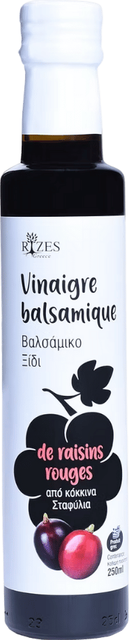 Vinaigre balsamique de raisins rouges - 250ml - Rizes Greece